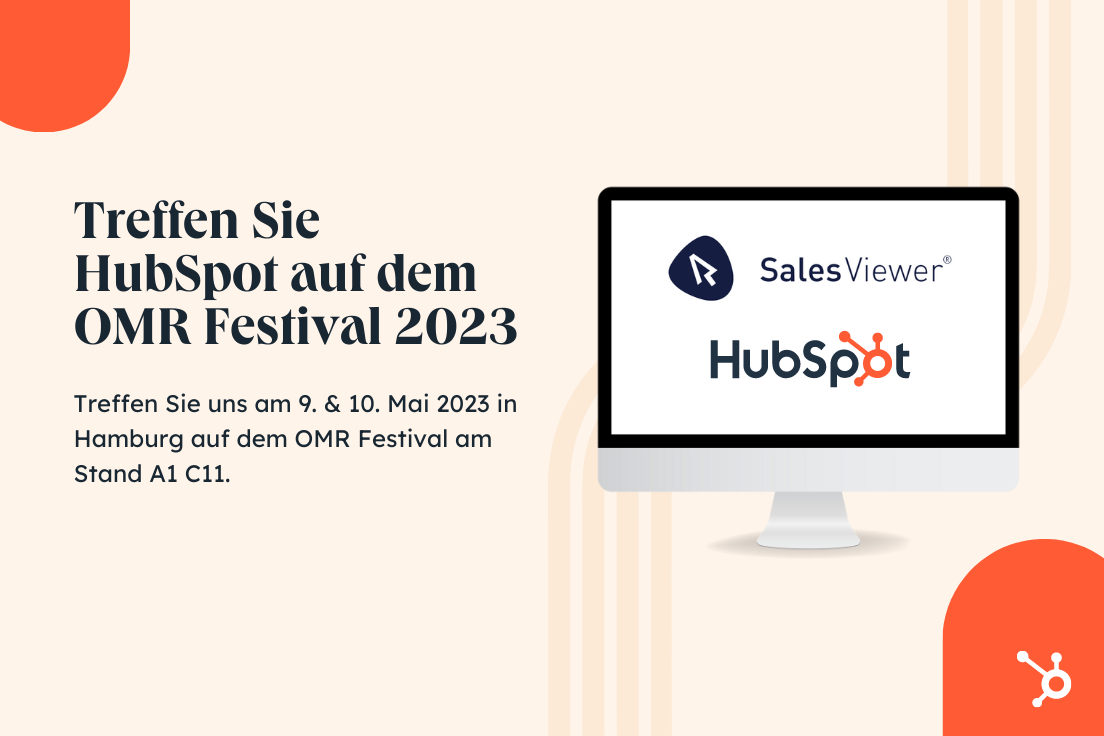 HubSpot auf der OMR 2023: Informationen & Terminbuchung